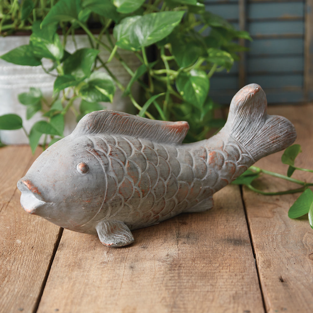 Large Koi Fish Garden Statue – West Haven & Company